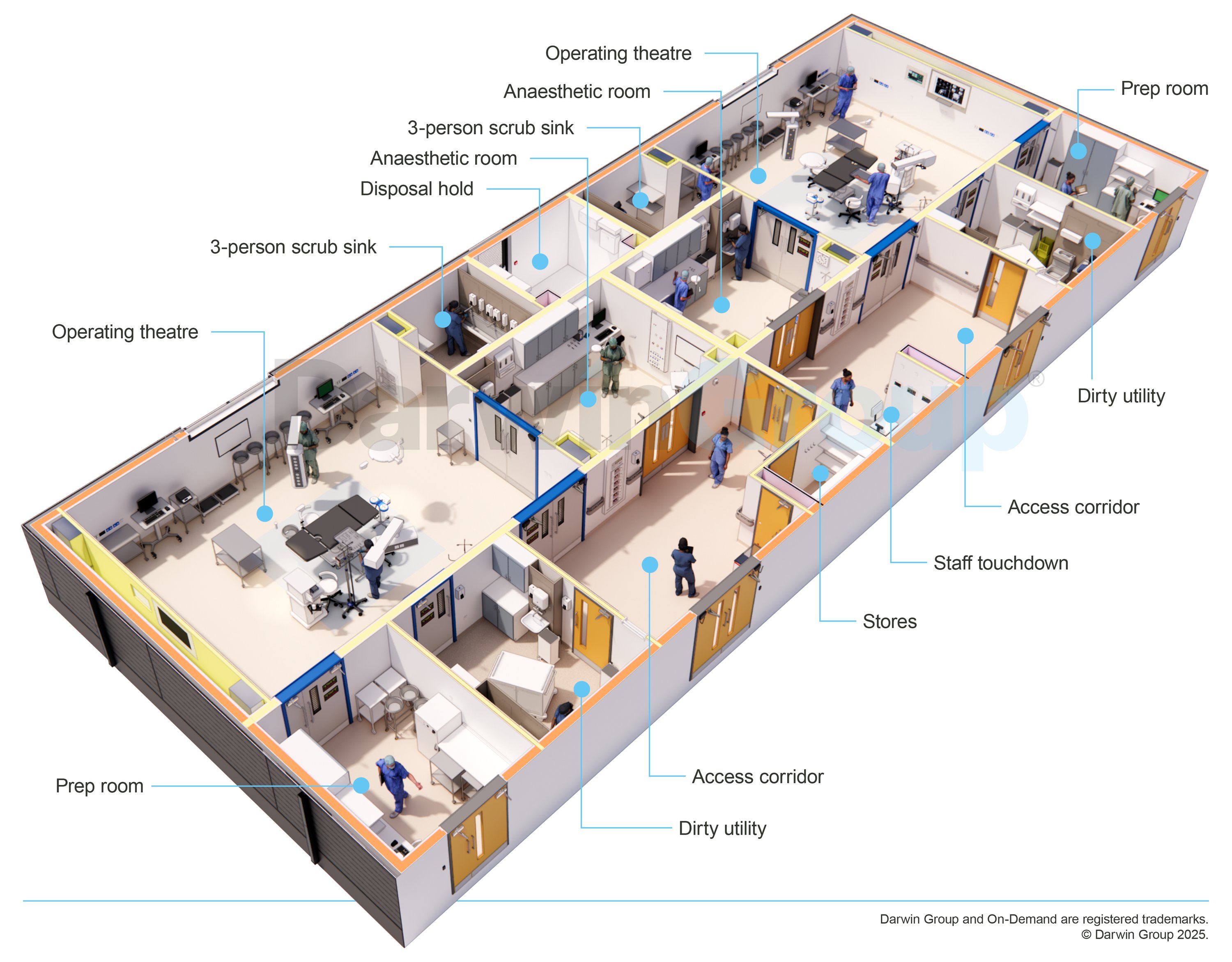 On-Demand Ultraclean Operating Theatre